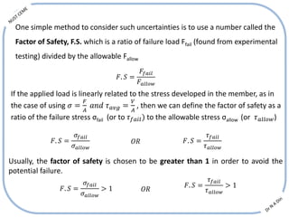 Mechanics of materials | PDF