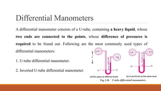 Pressure Measurement in Fluid Mechanics 1 | PDF