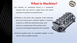 Machine Design Lecture 1 | PPTX | Technology & Computing