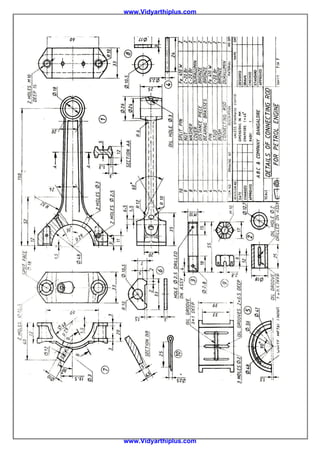 Me2257 computer aided -machine-drawing-manual(v+) | PDF