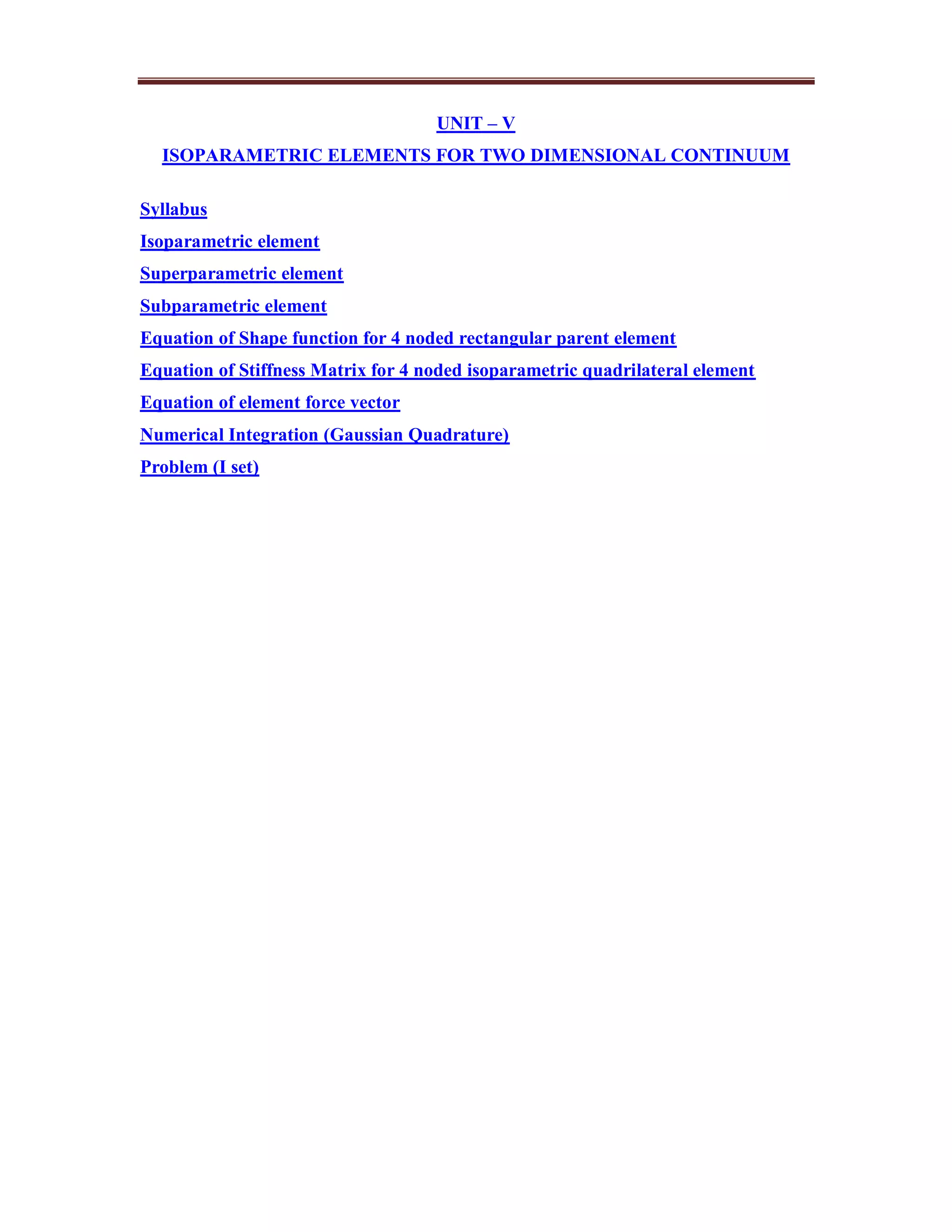 Me2353 finite-element-analysis-lecture-notes | PDF