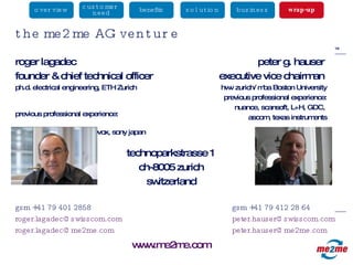 Intro to me2me | PPT