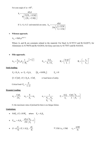 Me307 machine elements formula sheet Erdi Karaçal Mechanical Engineer ...