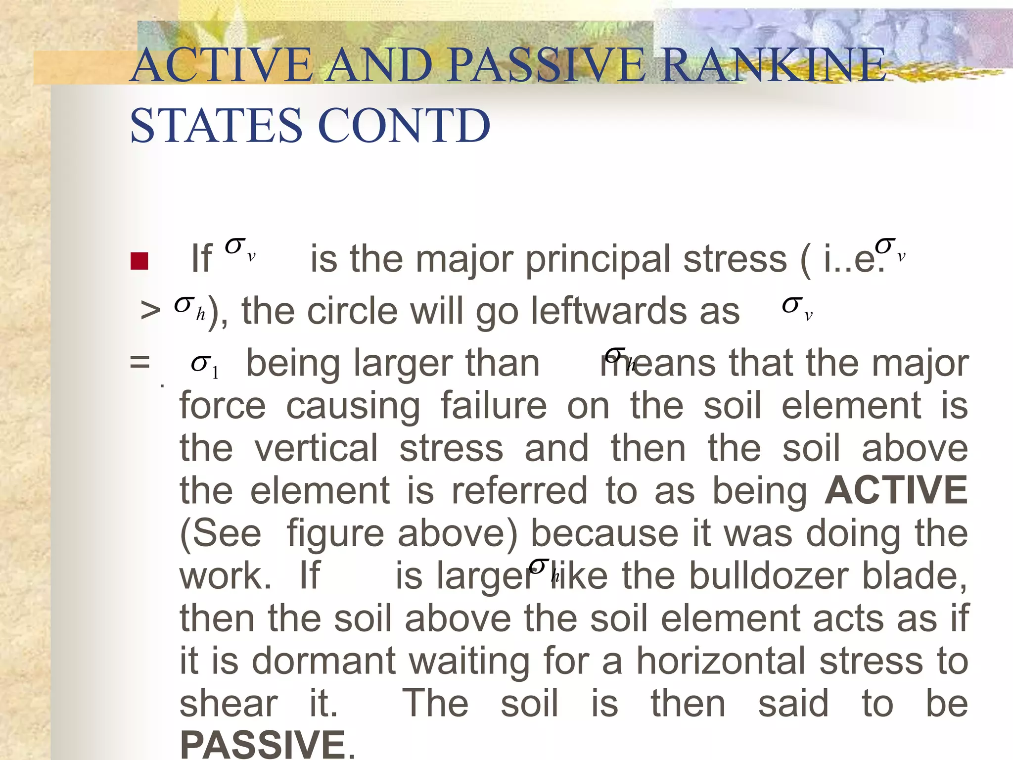 SOIL STRENGTH AND SOIL FORCES | PPT