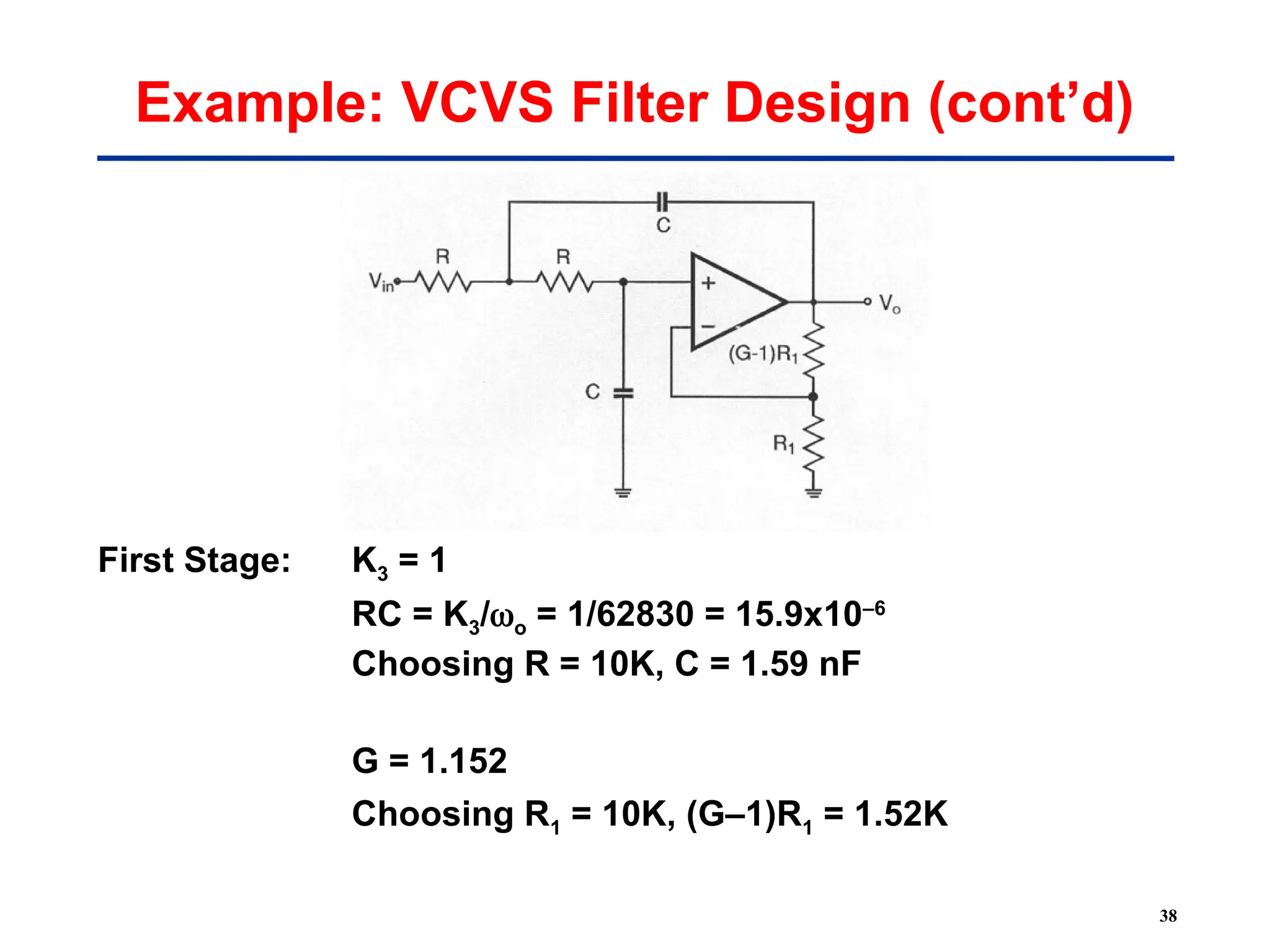 ME3100 SAMPLE slide07 Active Filter Design and Implementation v1.01.ppt