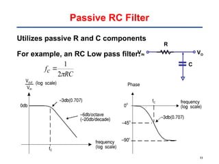 ME3100 SAMPLE slide07 Active Filter Design and Implementation v1.01.ppt