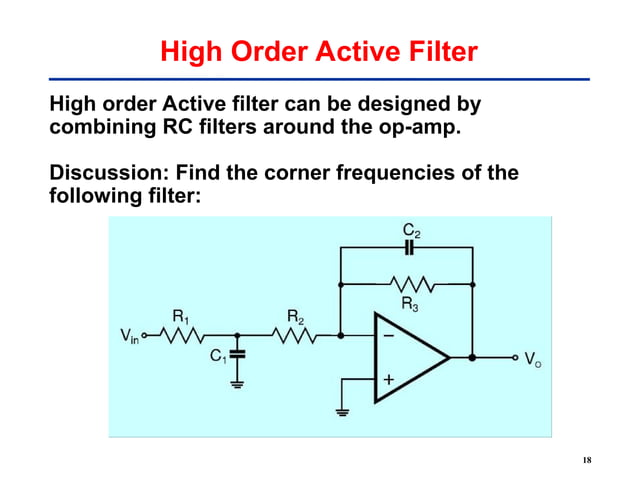 ME3100 SAMPLE slide07 Active Filter Design and Implementation v1.01.ppt
