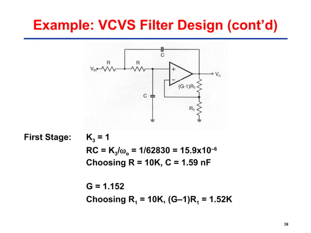 ME3100 SAMPLE slide07 Active Filter Design and Implementation v1.01.ppt