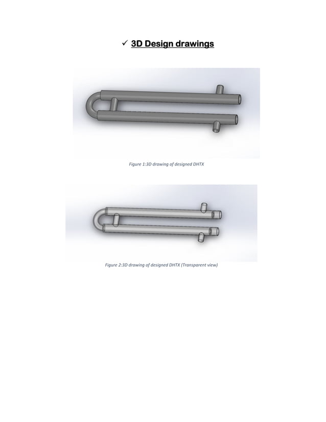 Design and Analysis Of Double Pipe Concentric Tube Heat Exchanger | PDF