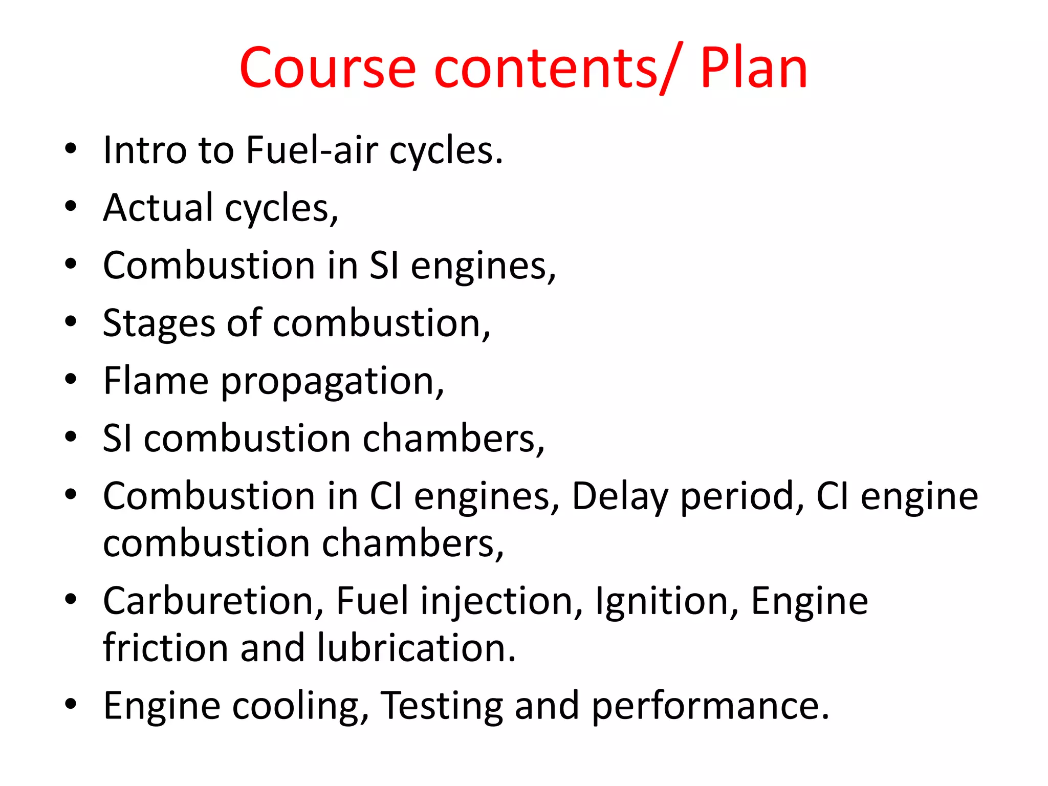 Me313 internal combustion engines | PDF