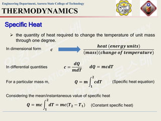 ME 313_Thermodynamics_Ideal Gases_Student Version.pptx | Chemistry ...