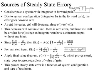 Me314 week08-stability and steady state errors | PPT