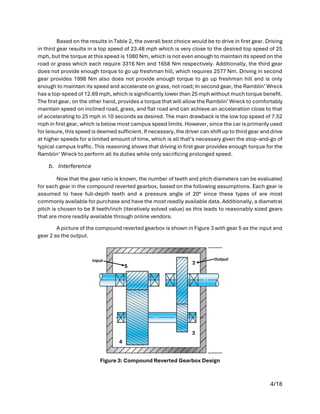 Engine to EV Gearbox Design - Compound Reverted | PDF