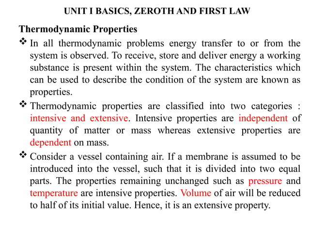 ME3391 UNIT 3.pptx engineering thermodynamics | PPTX | Chemistry | Science