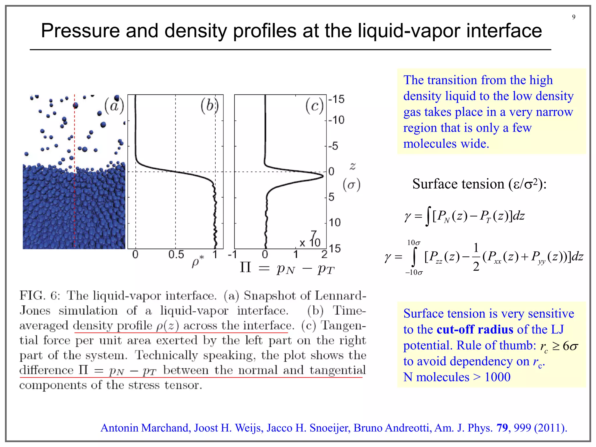 Molecular origin of surface tension at liquid-vapor interfaces | PDF | Chemistry | Science