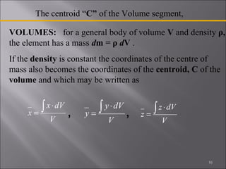 centroid and centre of gravity... | PPT