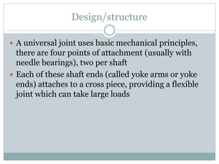 universal joint | PPTX