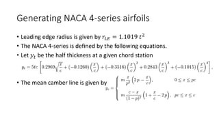 ME438 Aerodynamics (week 8) | PPTX