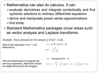 Me 443 1 what is mathematica Erdi Karaçal Mechanical Engineer ...