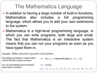 Me 443 1 what is mathematica Erdi Karaçal Mechanical Engineer ...