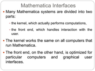 Me 443 1 what is mathematica Erdi Karaçal Mechanical Engineer ...