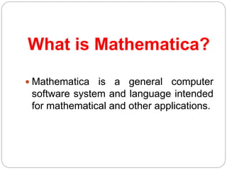 Me 443 1 what is mathematica Erdi Karaçal Mechanical Engineer ...