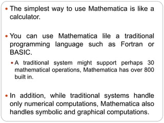Me 443 1 what is mathematica Erdi Karaçal Mechanical Engineer ...