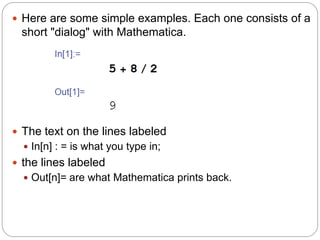 Me 443 1 what is mathematica Erdi Karaçal Mechanical Engineer ...