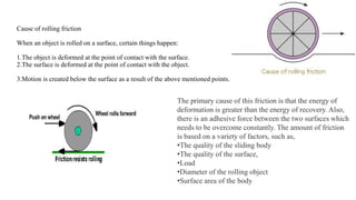 gear and rolling friction | PPTX