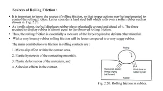 gear and rolling friction | PPTX