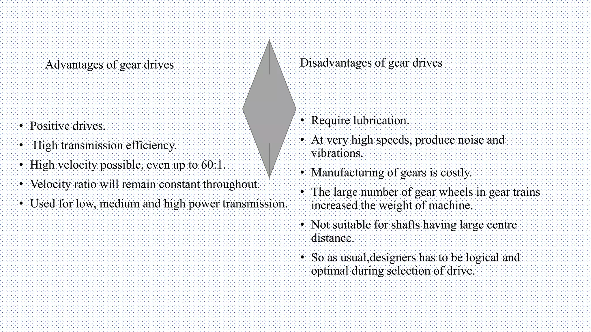 gear and planetary drives | PPTX