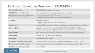 Oracle Java ME Embedded 8.1 Devloper Preview: Introduction | PDF | Operating Systems | Computer ...