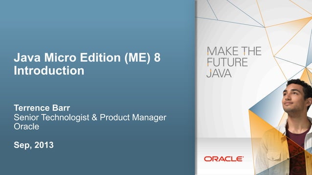 Introduction to Java Micro Edition (ME) 8