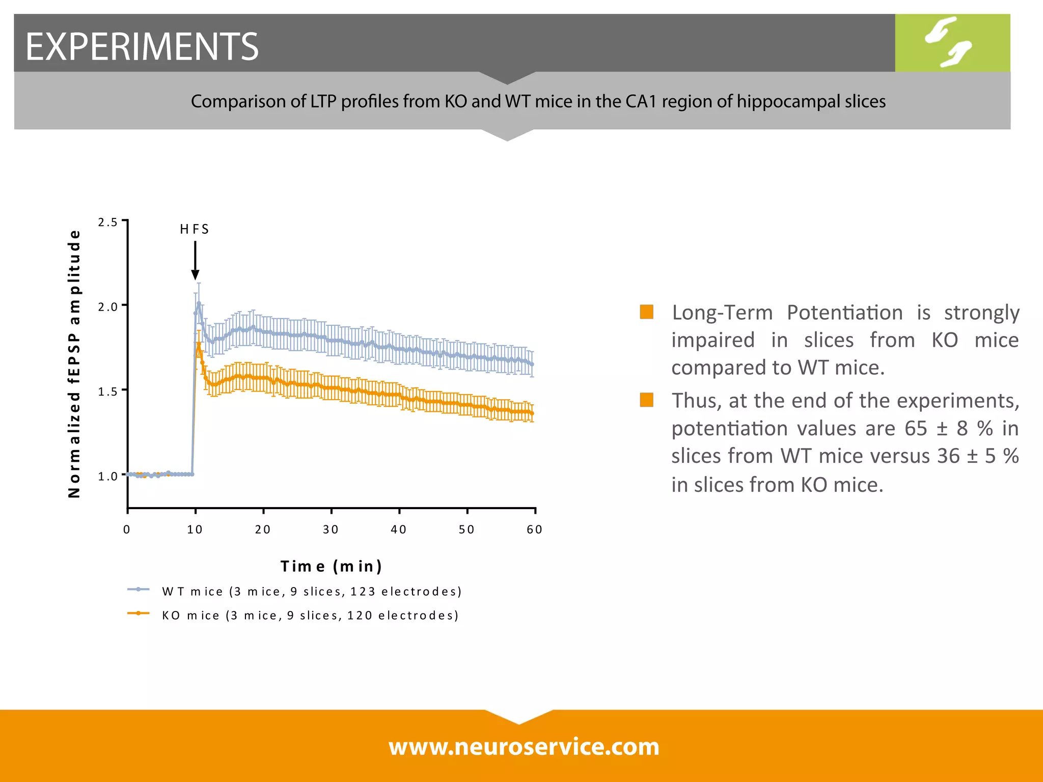 Multi-Electrode Array Technique - Characterization of LTP profiles in ...