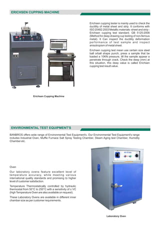 Measurement and metrology products guide - Banbros engineering | PDF