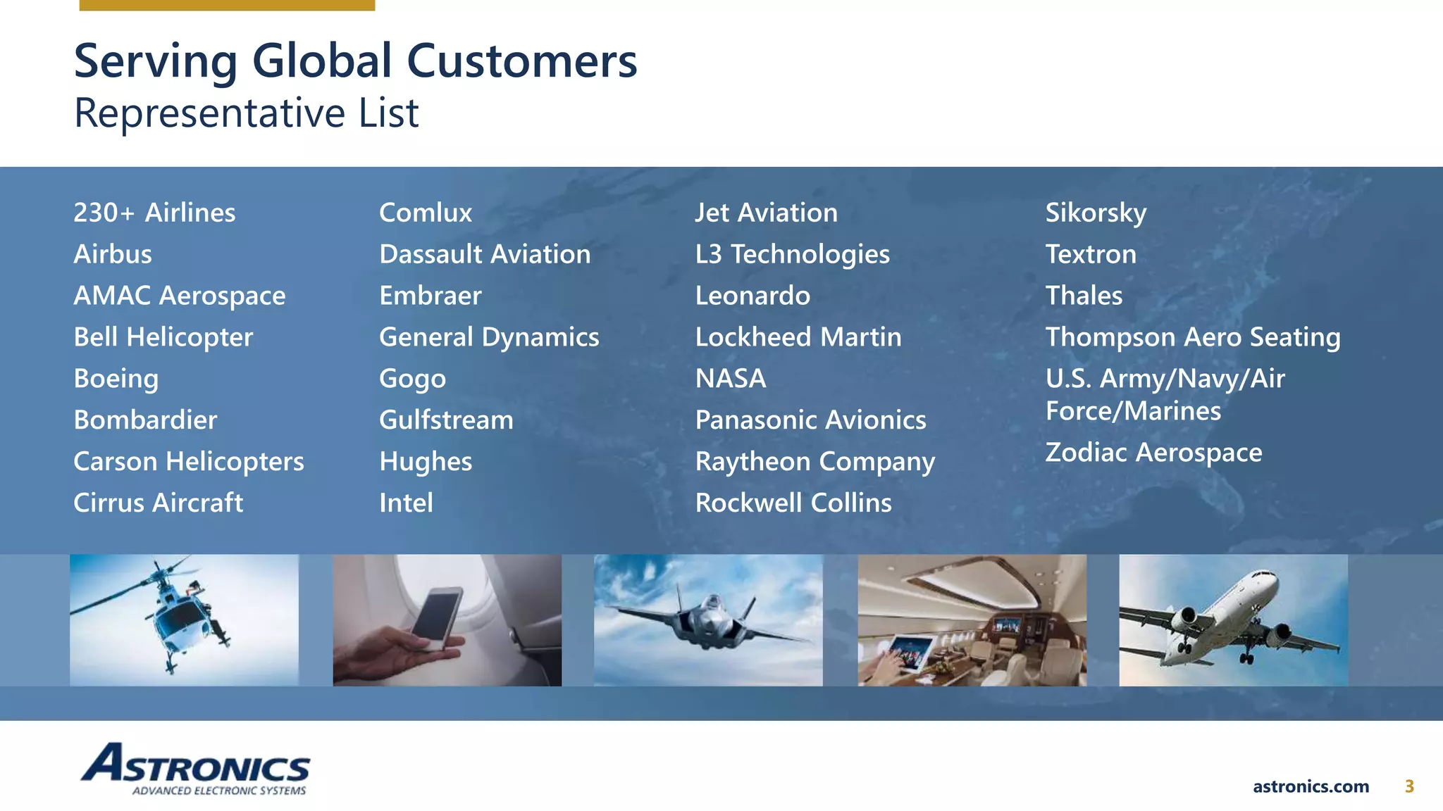 More Electric Aircraft Presentation from Astronics | PPTX