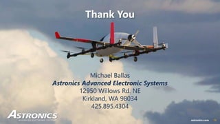 More Electric Aircraft Presentation from Astronics | PPT