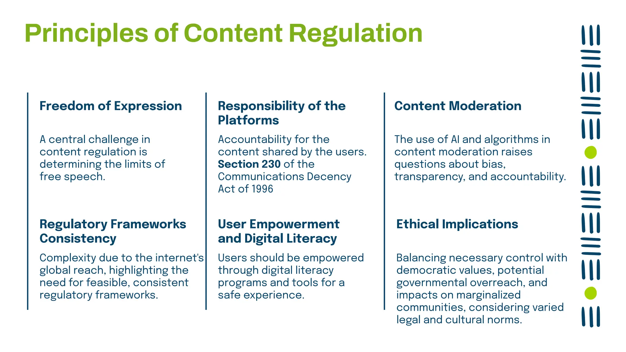 Content Regulation and Platforms: Navigating the Digital Landscape | PDF