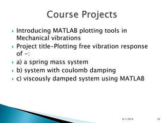 MECHANICAL ENGINEERING ACTION PLAN | PPTX