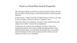 Mead and Symbolic Interaction.pptx