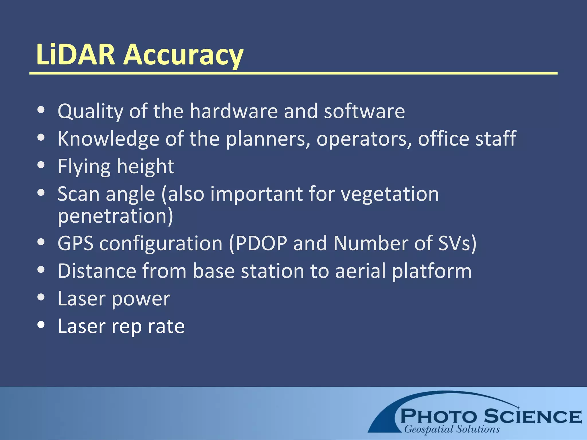 Meade (An Introduction to LiDAR) | PPT
