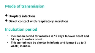 MEALES (a childhood infectious disease) | PPTX