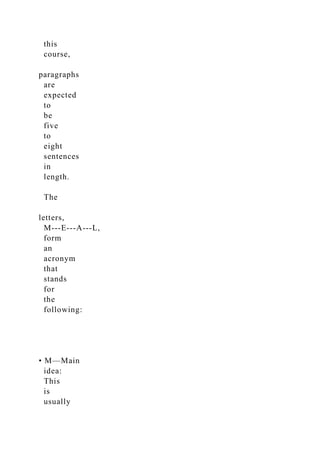 M E A L Paragraph Format The MEAL.docx