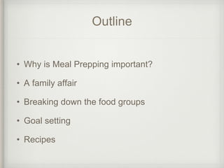 Meal planning 101 | PPT