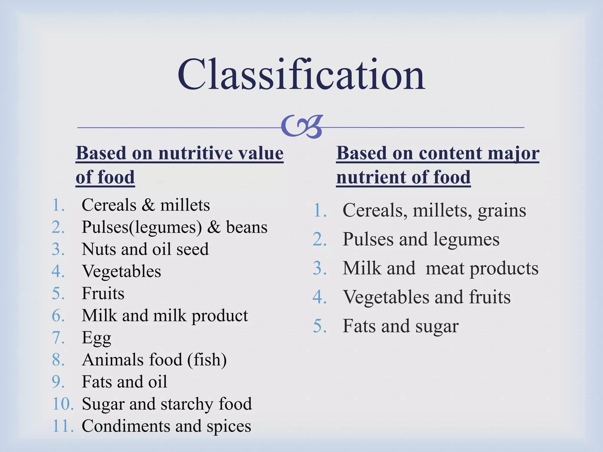 Meal planning | PPTX