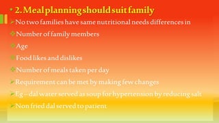 Meal planning jn | PPTX