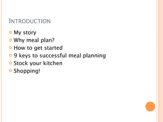 Meal planning made simple | KEY