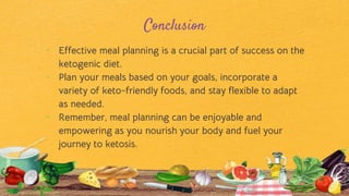 Meal Planning On Keto | PPTX