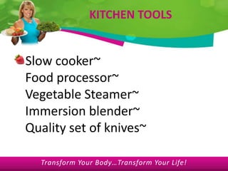 Meal planning powerpoint | PPTX