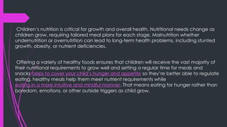 Meal Plans for Children.pptx JMJ.p ptx | PPTX